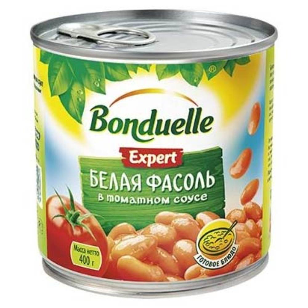 Fasole Alba Bonduelle in Sos de Rosii, 400 g - eMAG.ro