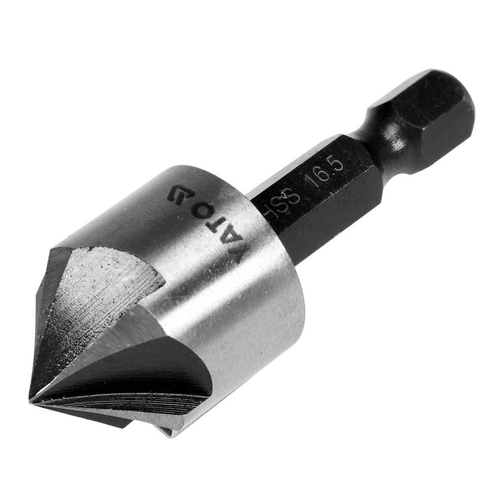 Freza pentru metal cu prindere Yato YT-44725, HEX 1/4, diametru 16.5 mm ...