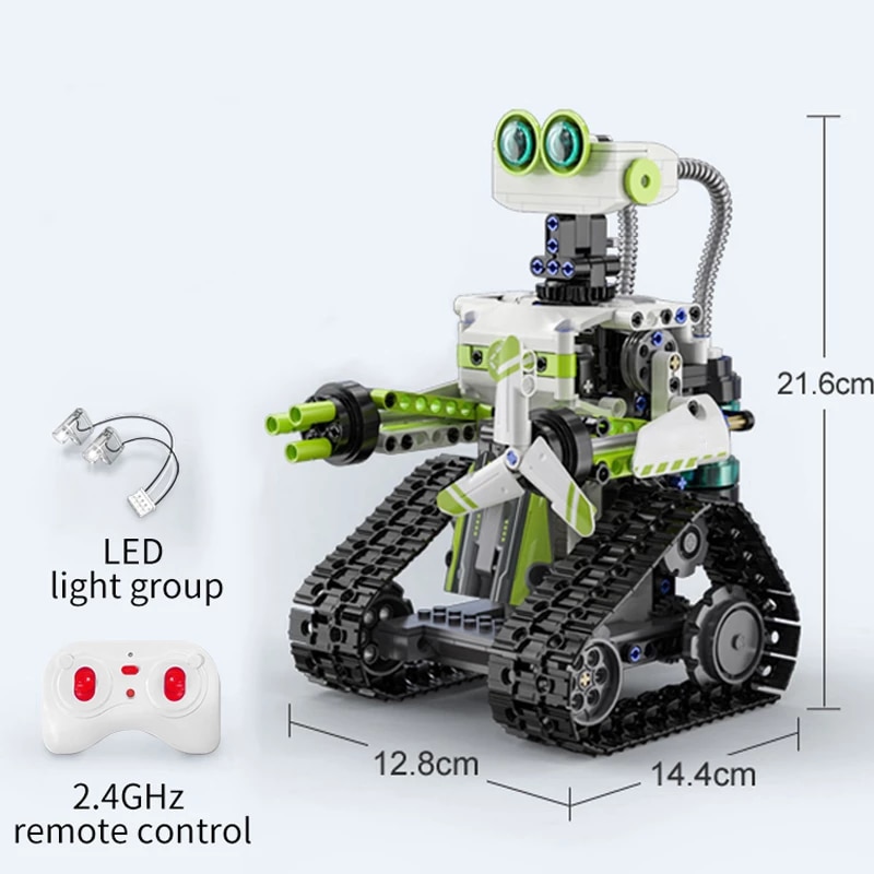 Set Constructie Robot Inteligent, 434 Piese, cu Aplicatie si Consola ...