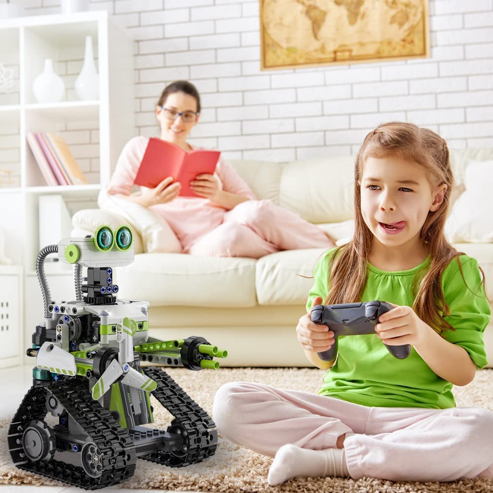 Set Constructie Robot Inteligent, 434 Piese, cu Aplicatie si Consola ...