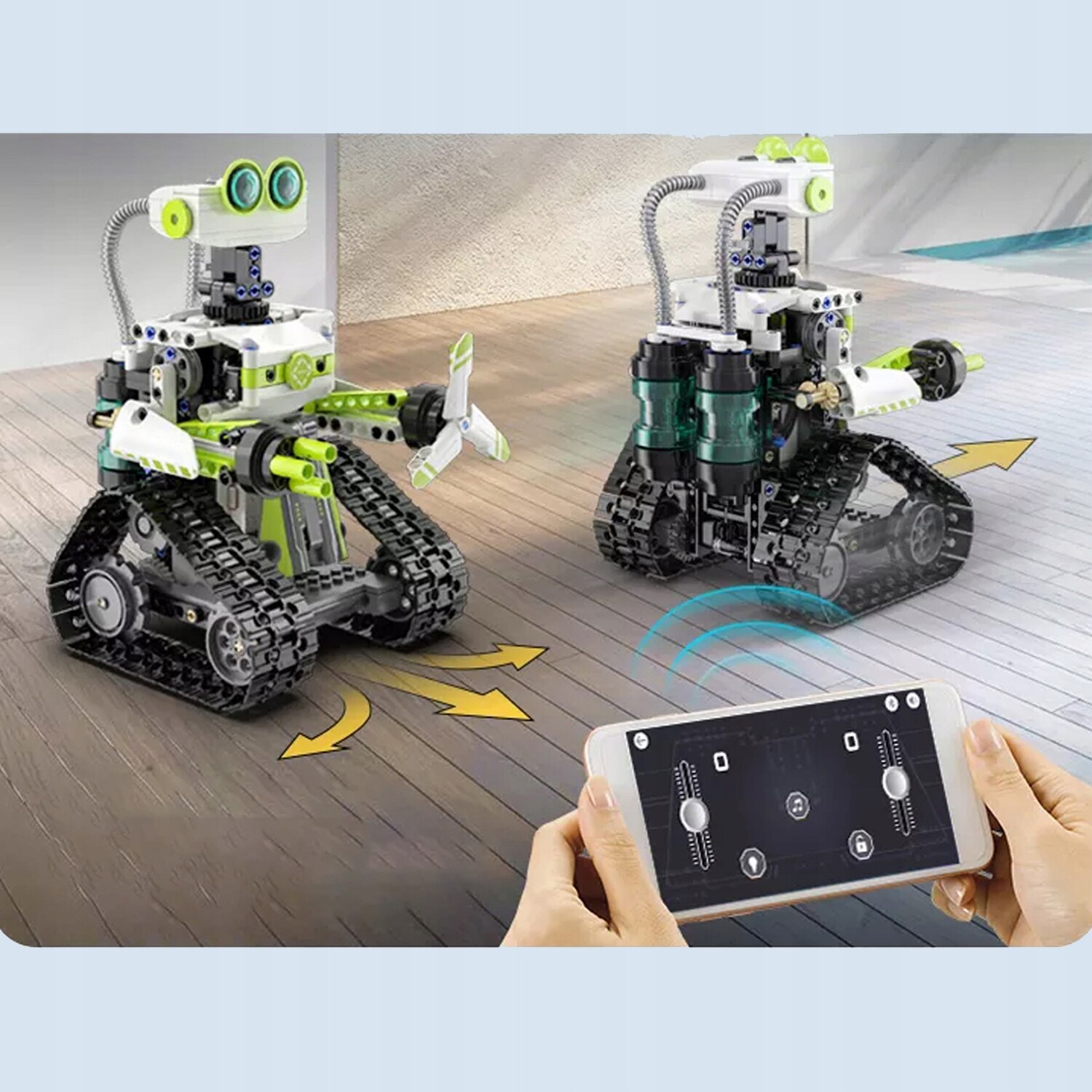Set Constructie Robot Inteligent, 434 Piese, cu Aplicatie si Consola ...