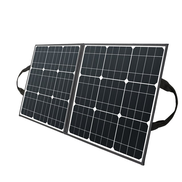 Panou Solar Pliabil, 50W, 18V, USB, 5V, DC - eMAG.ro