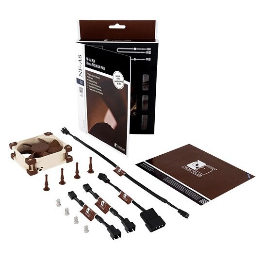 Вентилатор за компютър Noctua NF-A8-FLX, 80x80x25mm, SSO2 Bearing ...