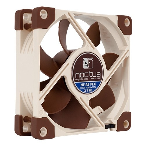 Вентилатор за компютър Noctua NF-A8-FLX, 80x80x25mm, SSO2 Bearing ...