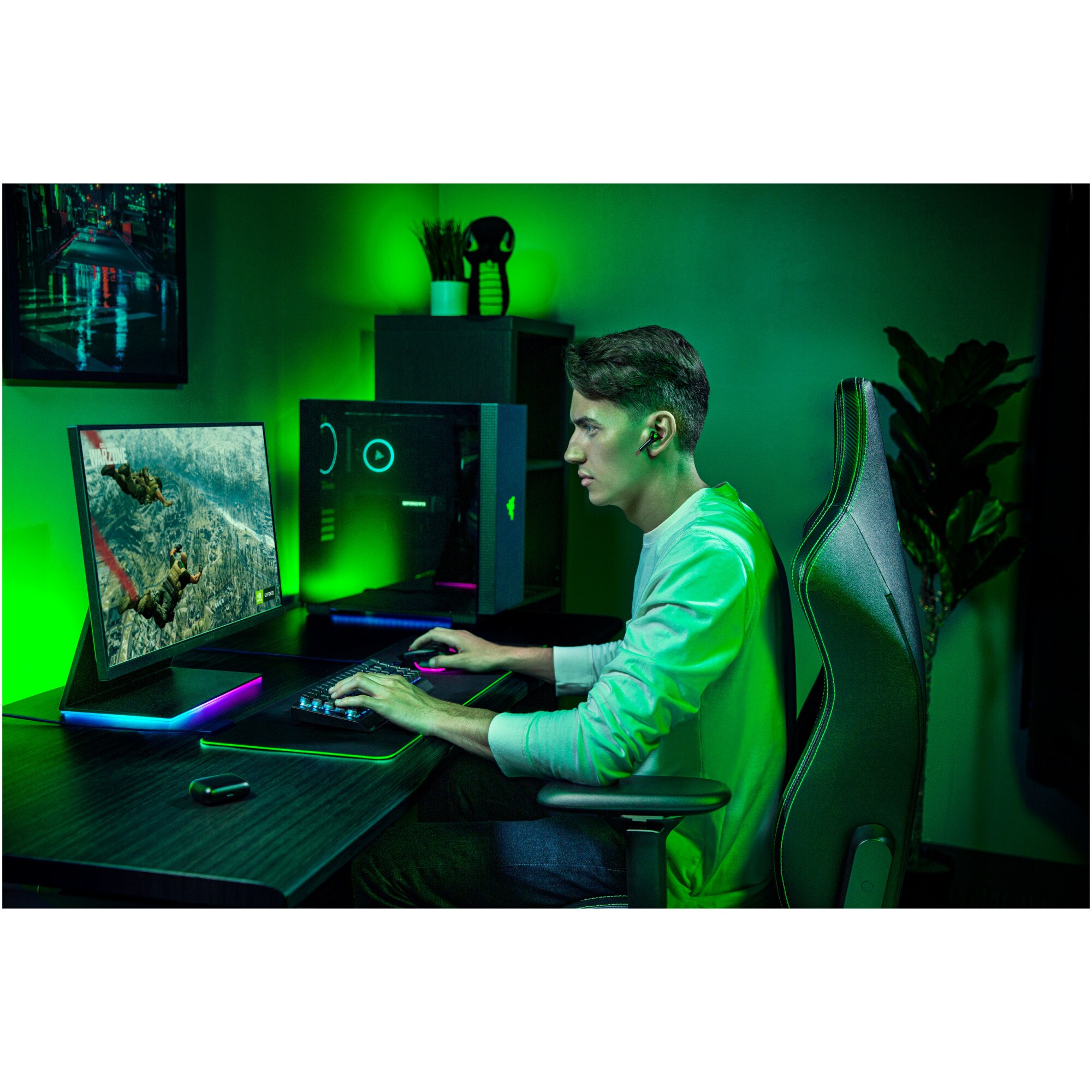 Геймърски слушалки Razer Hammerhead HyperSpeed (лицензирани за Xbox ...