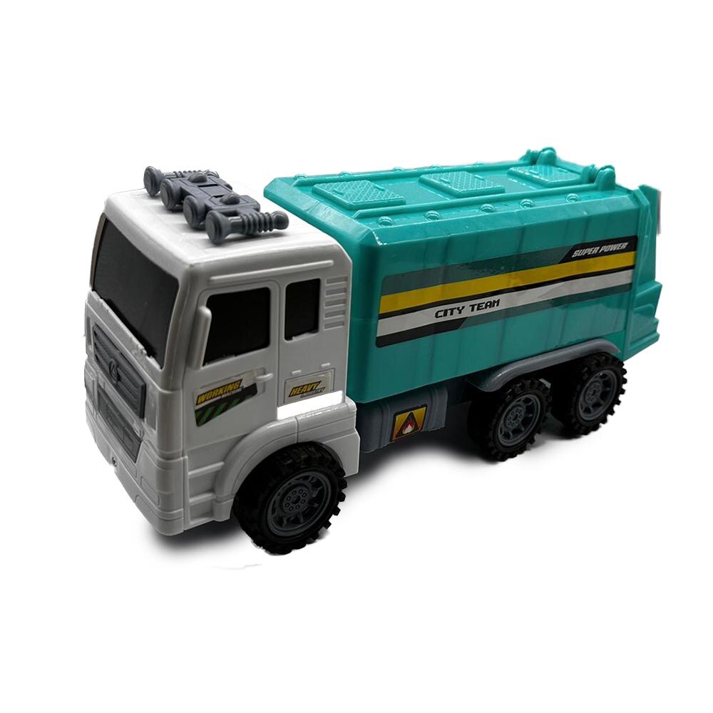 Masina de gunoi din plastic cu bena rabatabila, 28 cm, Vision XXI - eMAG.ro