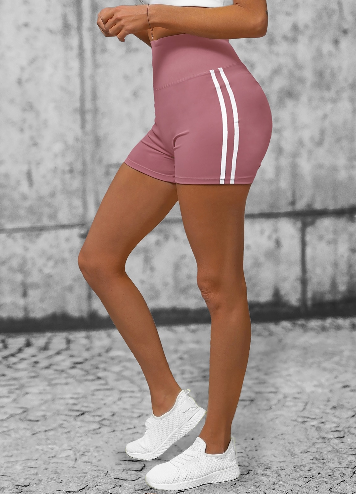 Colanti scurti de dama roz OZONEE O/LK382 S/M - eMAG.ro