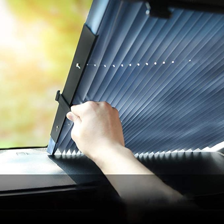 Parasolar auto retractabil Salestore.ro® - Protectie termica si ...