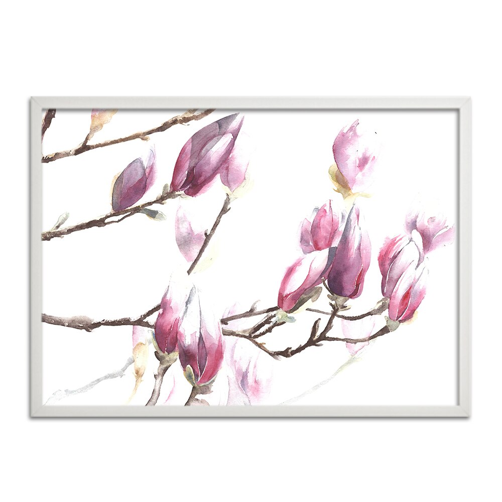 Poster - Magnolia 2 70x50 Rama alba - eMAG.ro