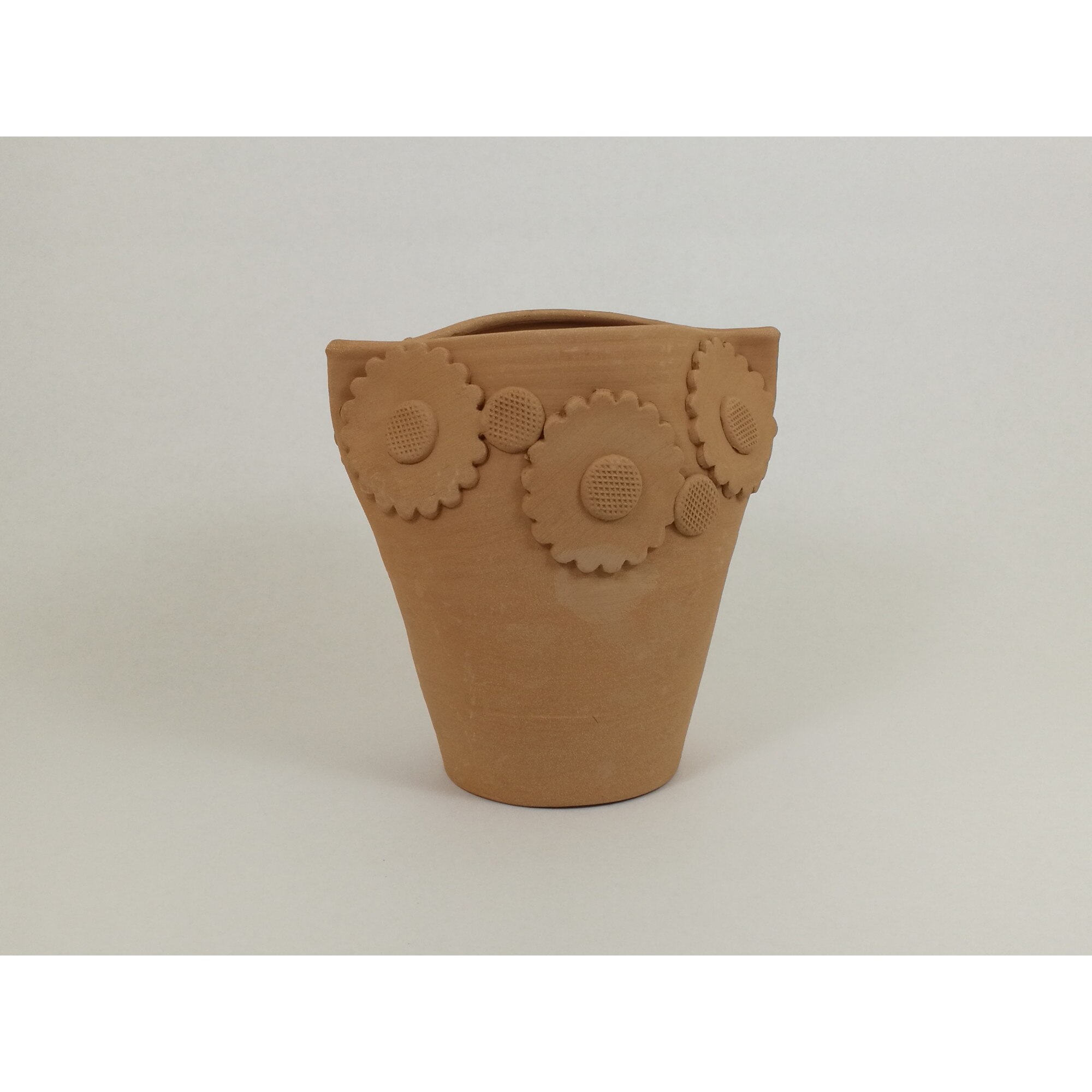 Vaza inaltime medie cu flori cu buline - eMAG.ro