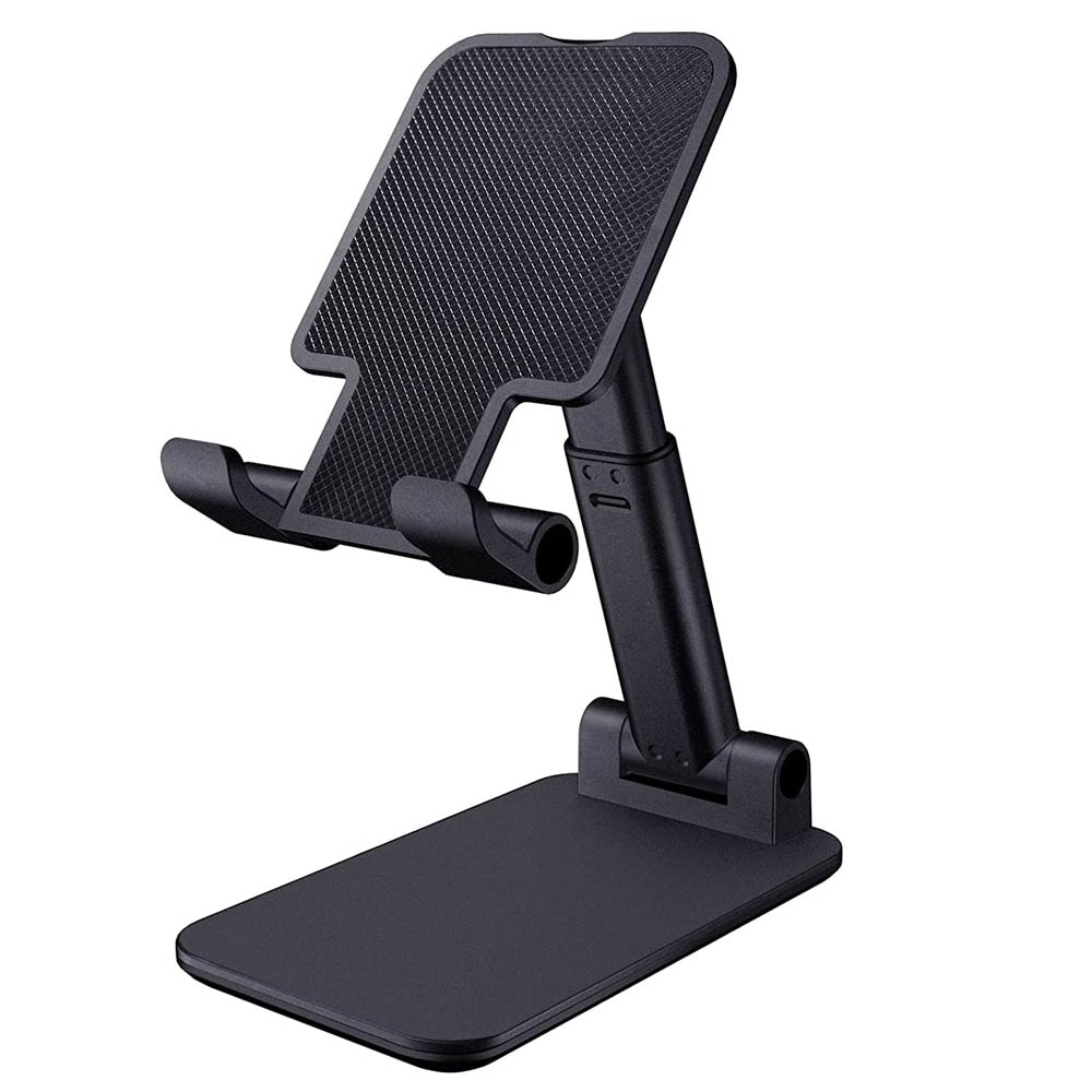 Suport universal pentru telefon/tableta, Reglabil, Negru - eMAG.ro