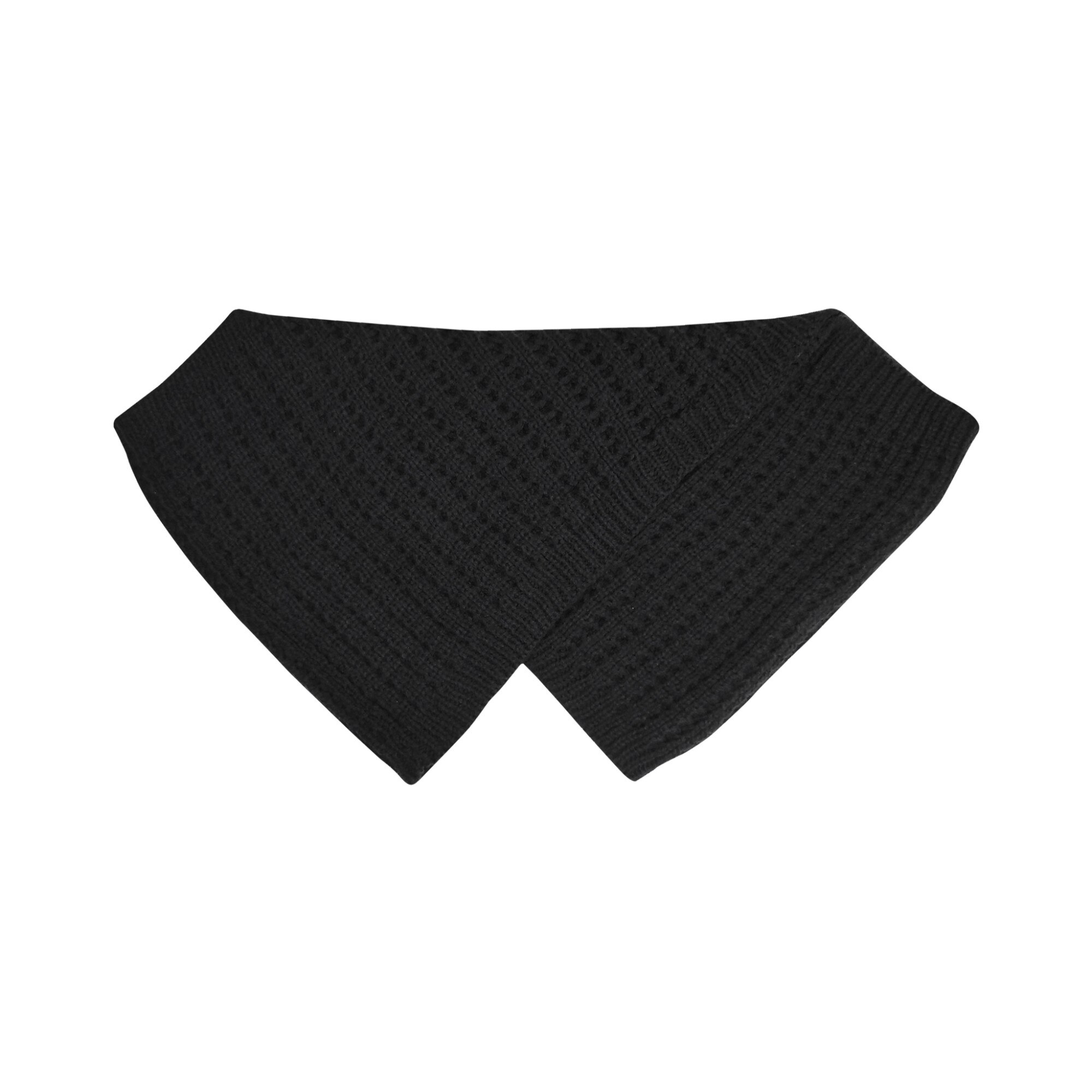 Fular circular dama, A&K, Acril, 24 x 60 cm, Negru - eMAG.ro