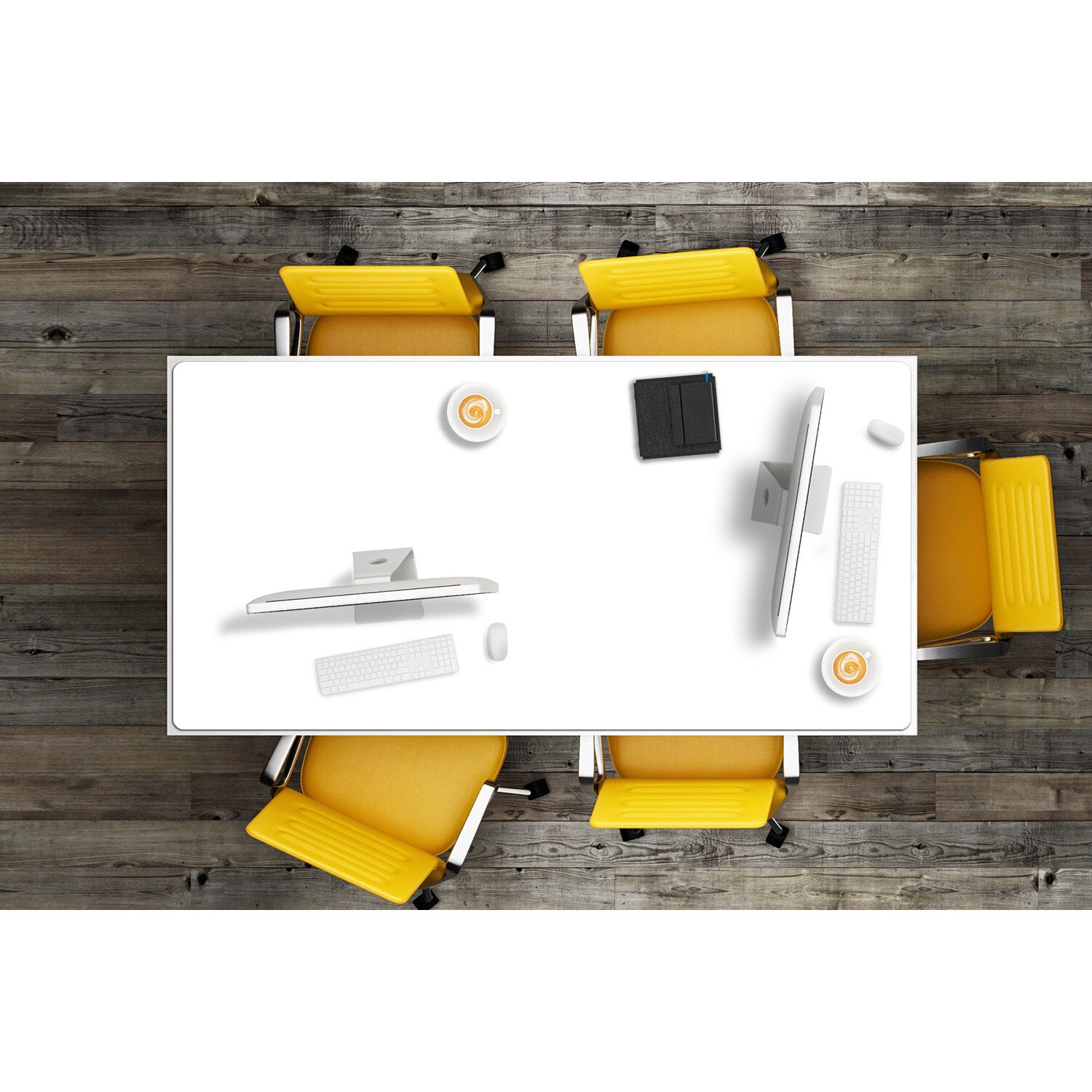 Mapa birou, protectie pentru birou, Alb, 120 cm x 60 cm ...