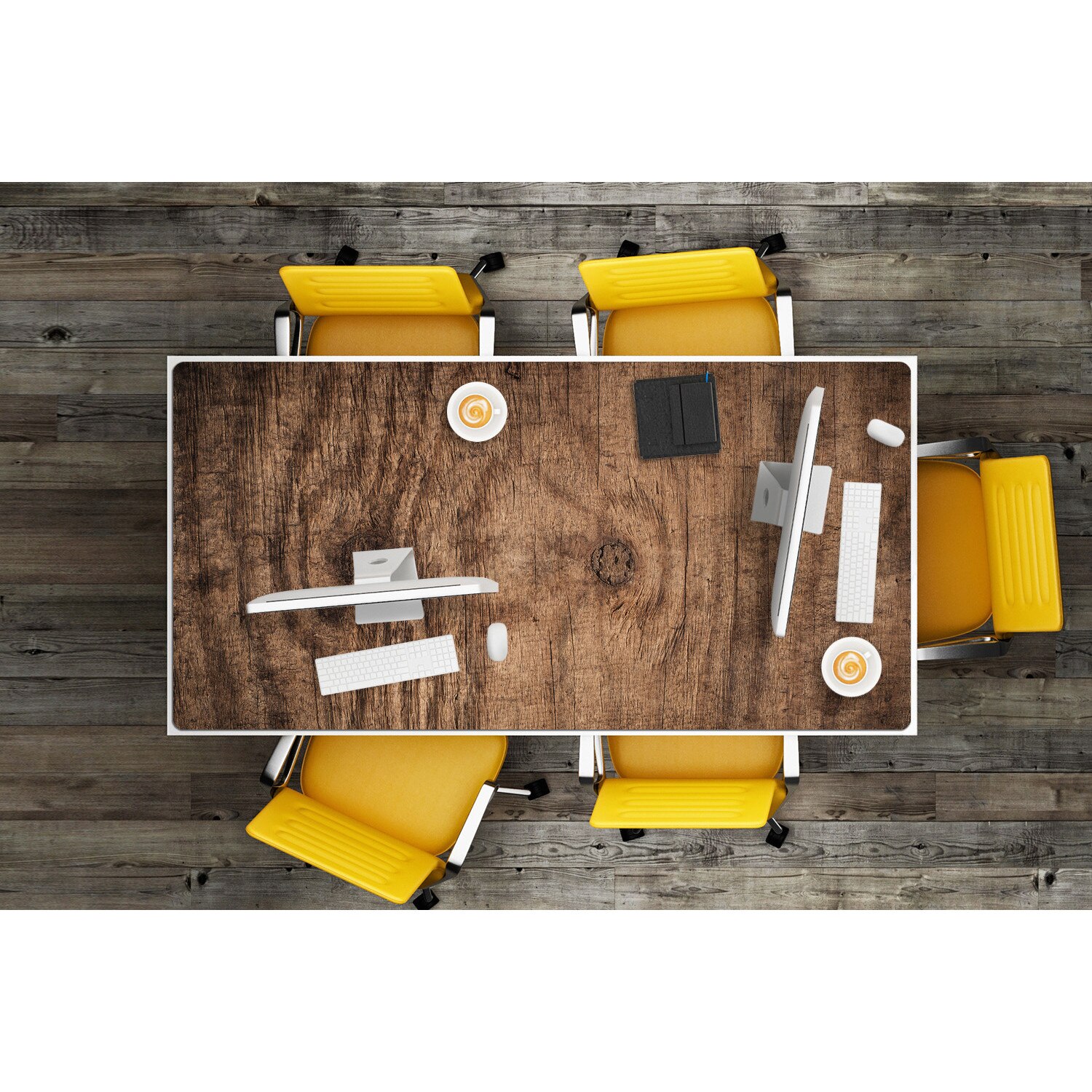 Mapa birou, din PVC, pentru protectie masa, Maro, 120 cm x 60 cm, 010250300030100019102 - eMAG.ro