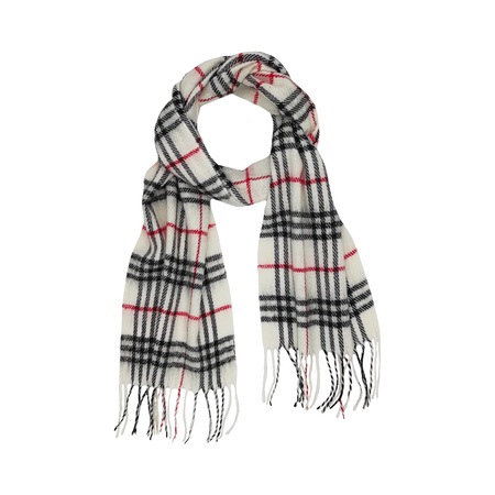 Esarfa pentru barbati, A&K, 24 x 150 cm, Alb/Bej - eMAG.ro