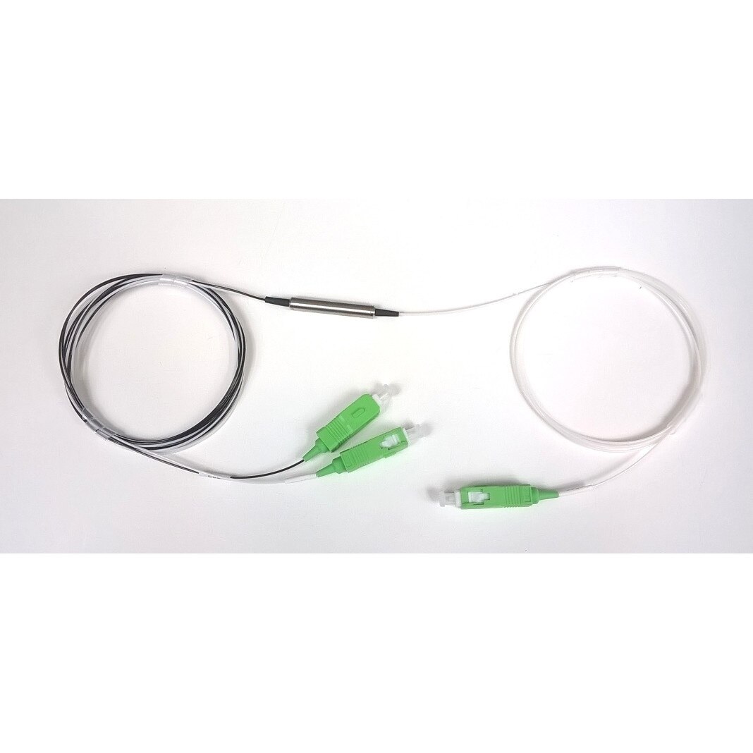 EXTRALINK 1:2 FWDM SPLITTER T1550NM R/1310/1490 CU CONECTOR SC/APC TUB ...