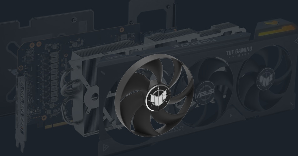 Placa video Asus Radeon® RX 7900XT TUF Gaming OC, 20GB GDDR6, 320-bit ...