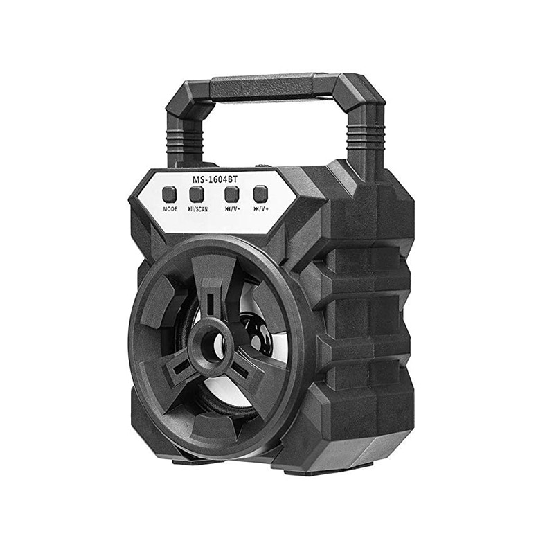 Boxa Portabila MS 1604BT, lumini LED si maner, 18W P.M.P.O - eMAG.ro
