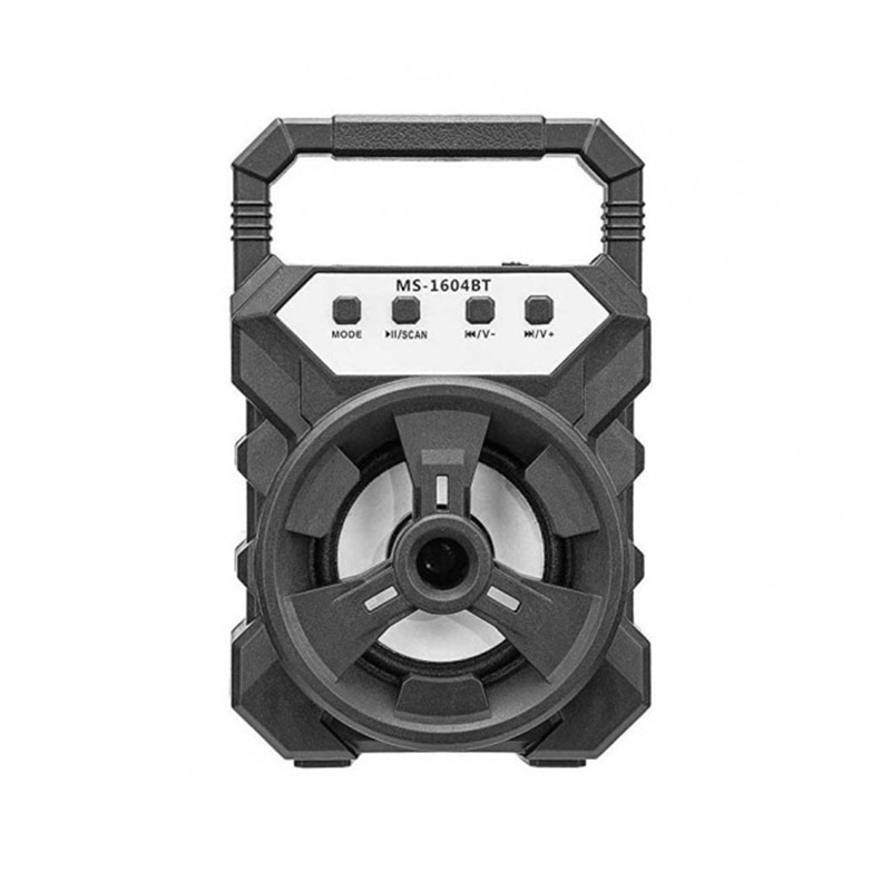 Boxa Portabila MS 1604BT, lumini LED si maner, 18W P.M.P.O - eMAG.ro