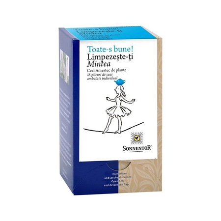 Ceai Toate-s Bune! Limpezeste-ti mintea ECO, 18 plicuri, Sonnentor ...