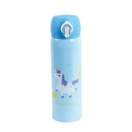Sticle de apa cu capacitate de 500 ml, unicorn din desene animate - eMAG.ro