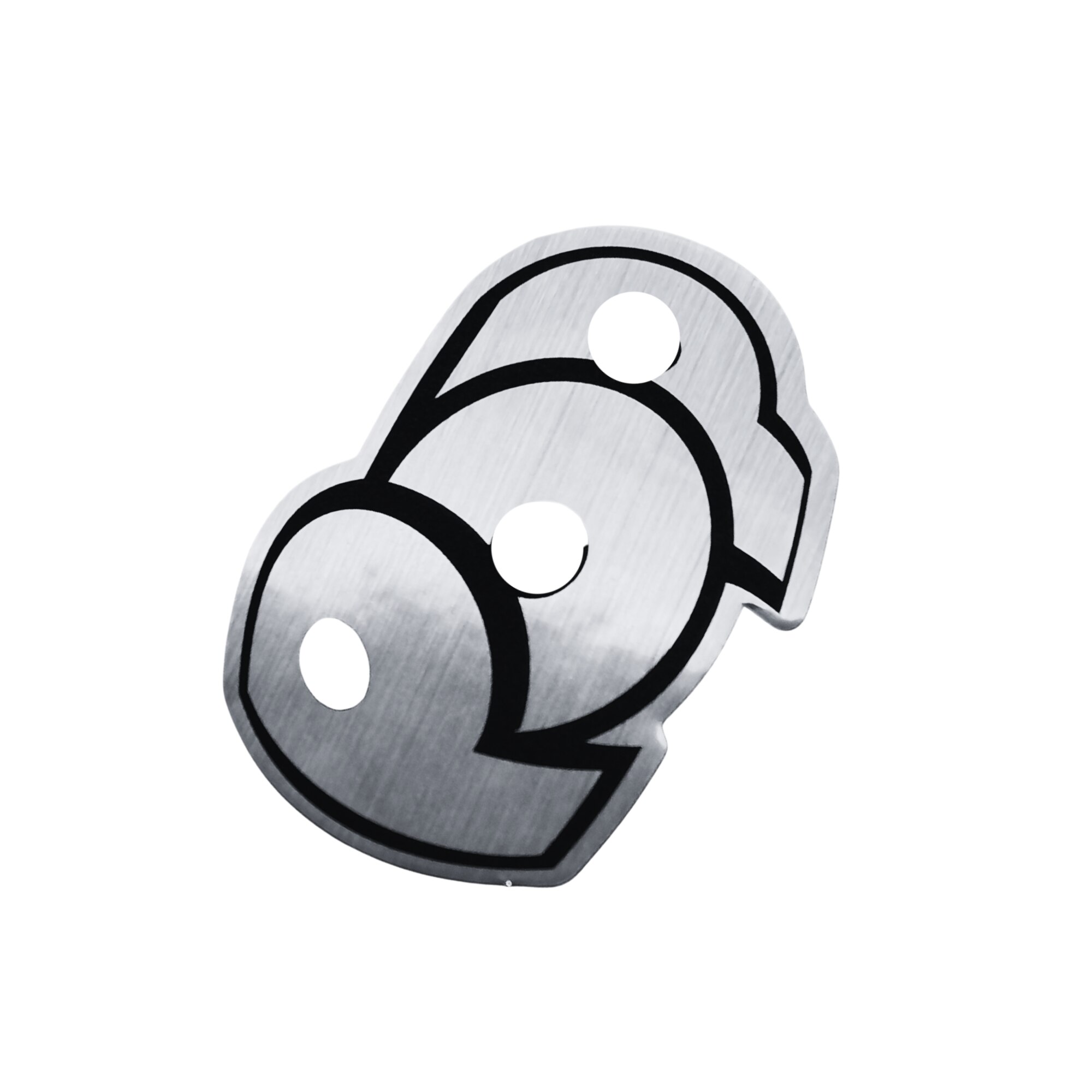 Sticker Metalic M72, 6x7 cm, pentru lipit pe Auto, Moto, Laptop ...