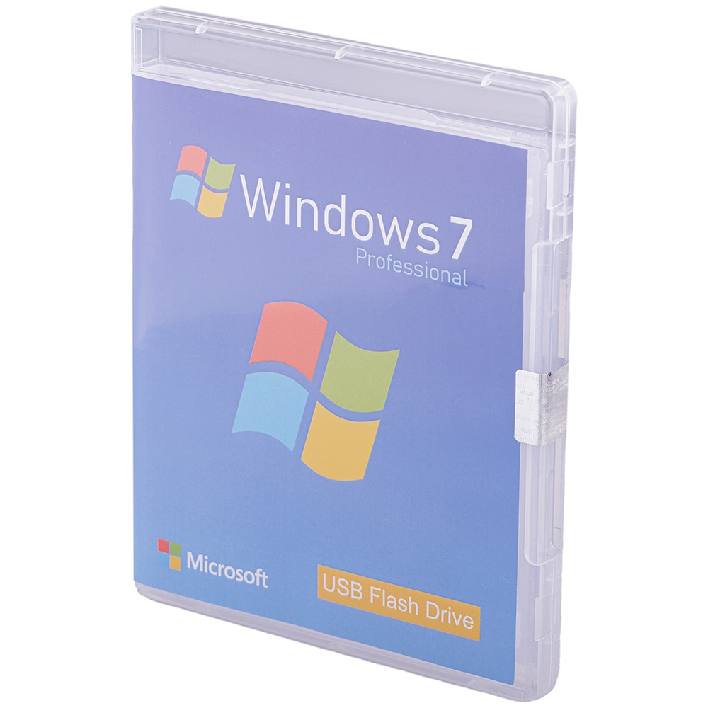 Microsoft Windows 7 Pro, 32/64 bit, Multilanguage, OEM, Flash USB 2.0 ...