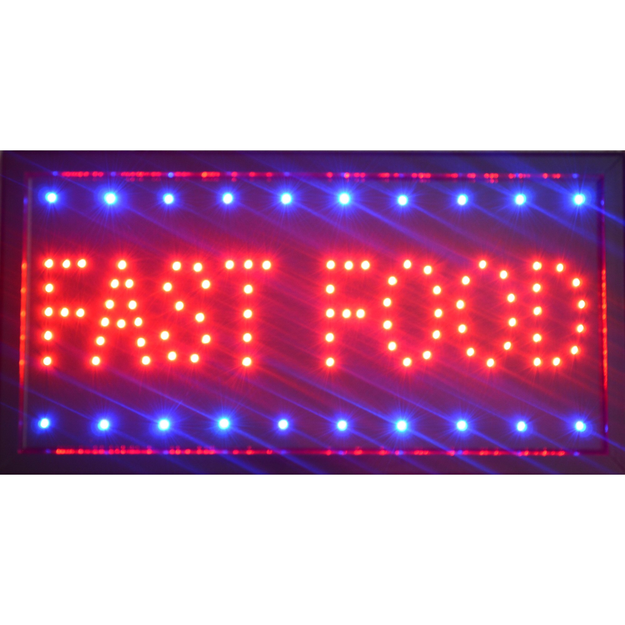 Reclama luminoasa Ledstar, FAST FOOD, de interior, 48 x 25cm - eMAG.ro