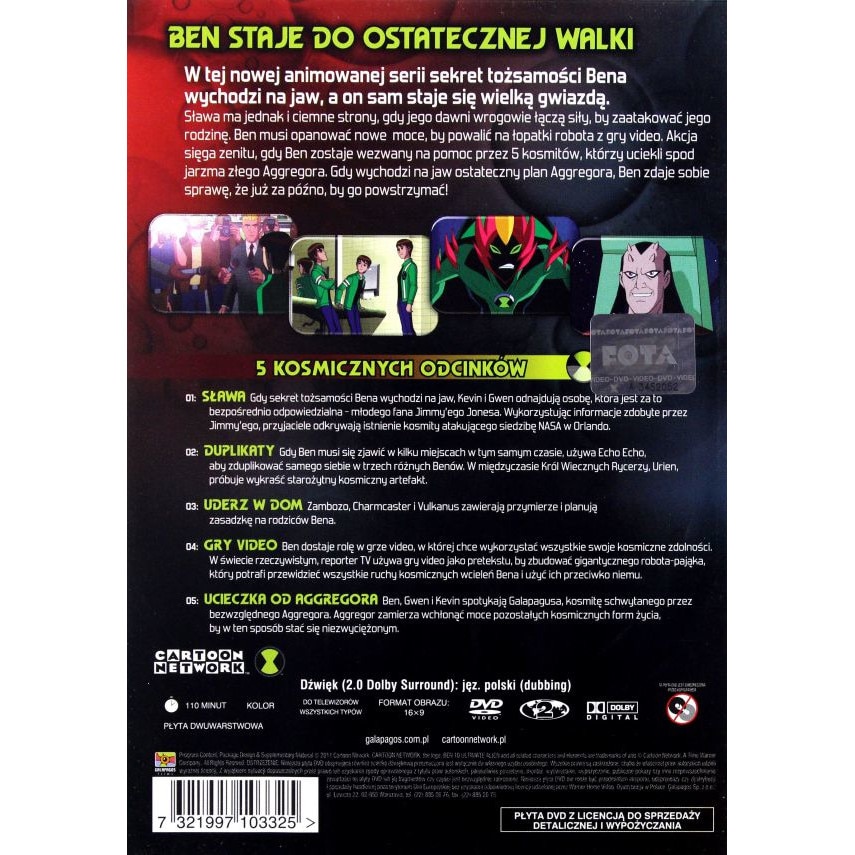 Ben 10: Ultimate Alien [DVD] - eMAG.ro
