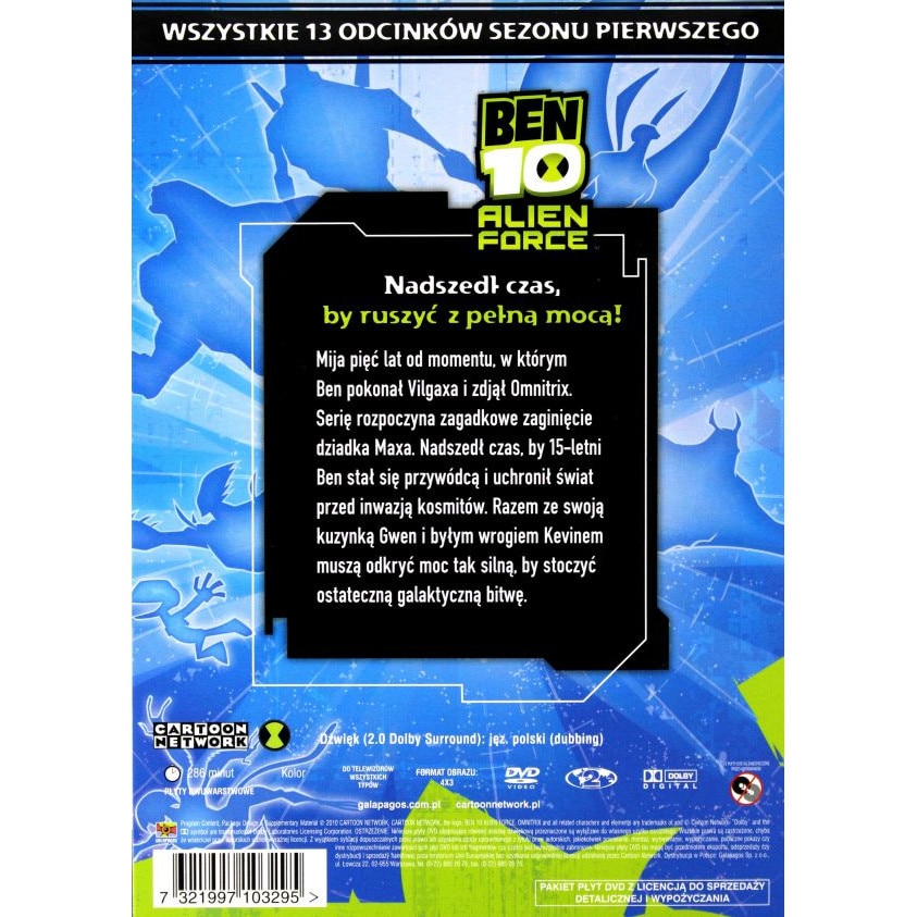 Ben 10: Alien Force [3DVD] - eMAG.bg
