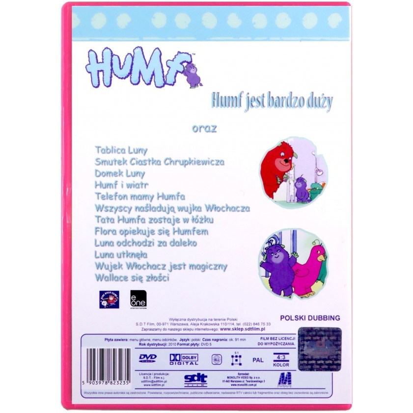 Humf: Humf jest bardzo duży [DVD] - eMAG.bg