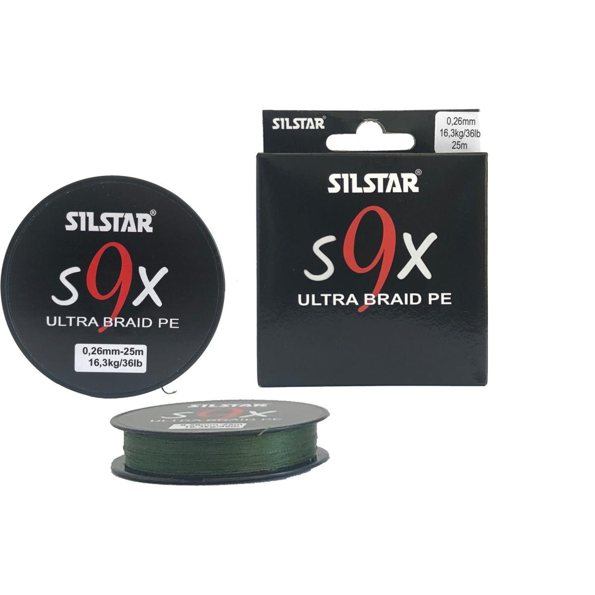 Silstar 9x pe ultrabraid 25m 0,16 /8,2kg/ - eMAG.hu