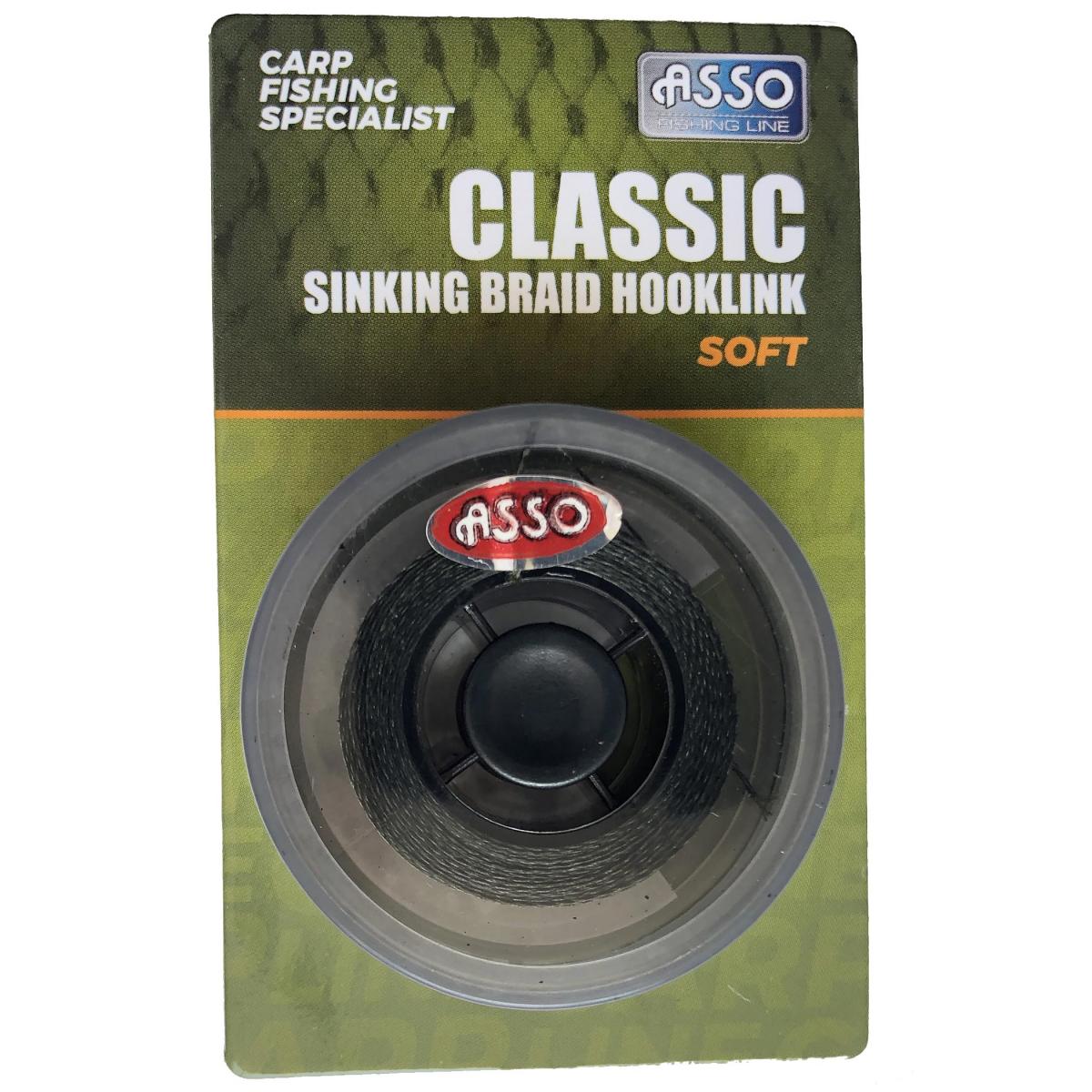 Asso classic sinking braid soft 20m 35lbs - eMAG.hu