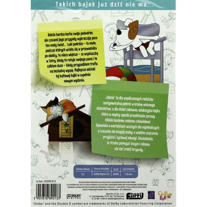 Reksio Podróżnik [DVD] - eMAG.bg