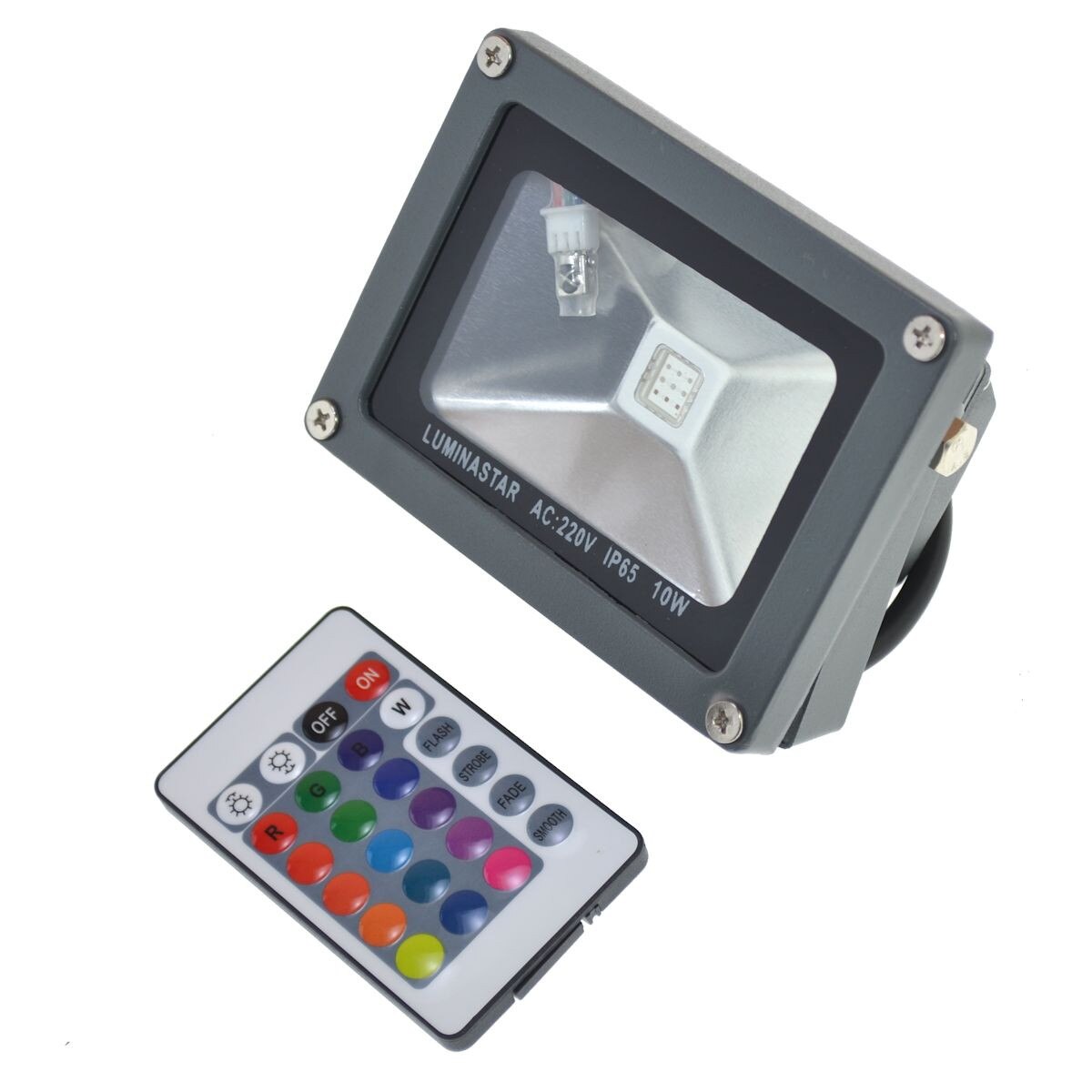 Proiector led rgb Luminastar de 10w - eMAG.ro