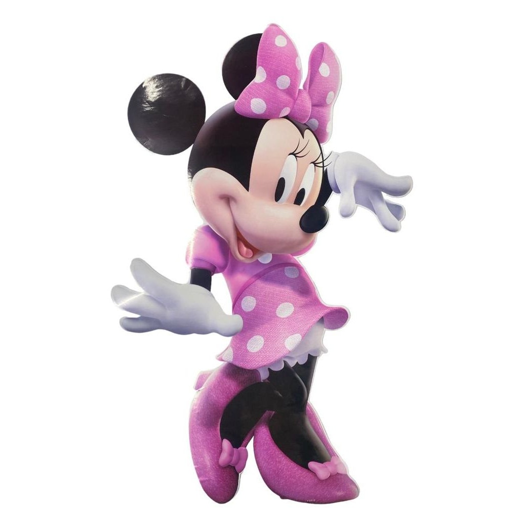 Sticker Decorativ de perete, model Minnie Mouse, 85 x 45 cm, multicolor ...