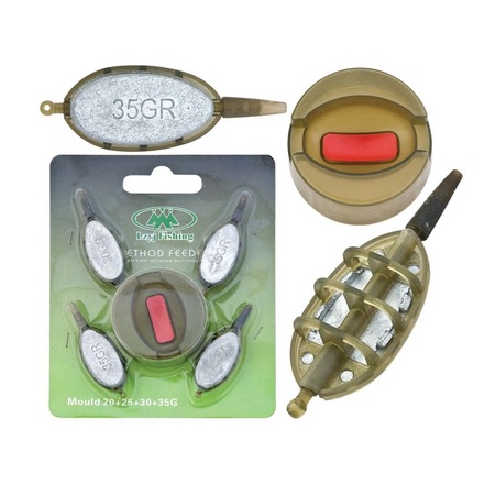 Set 4 momitoare feeder Baracuda + matrita - eMAG.ro