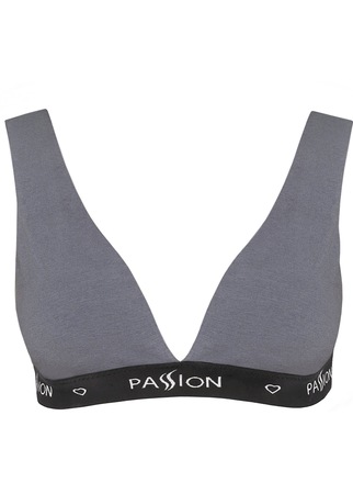 Bustiera, Passion, Bumbac, Gri Inchis, S INTL - eMAG.ro