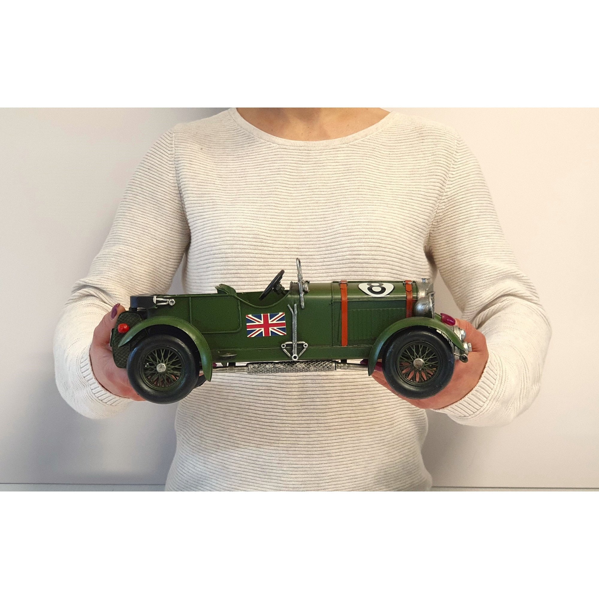 Macheta auto decorativa, vintage, metal, 33.5x12x12 cm - eMAG.ro