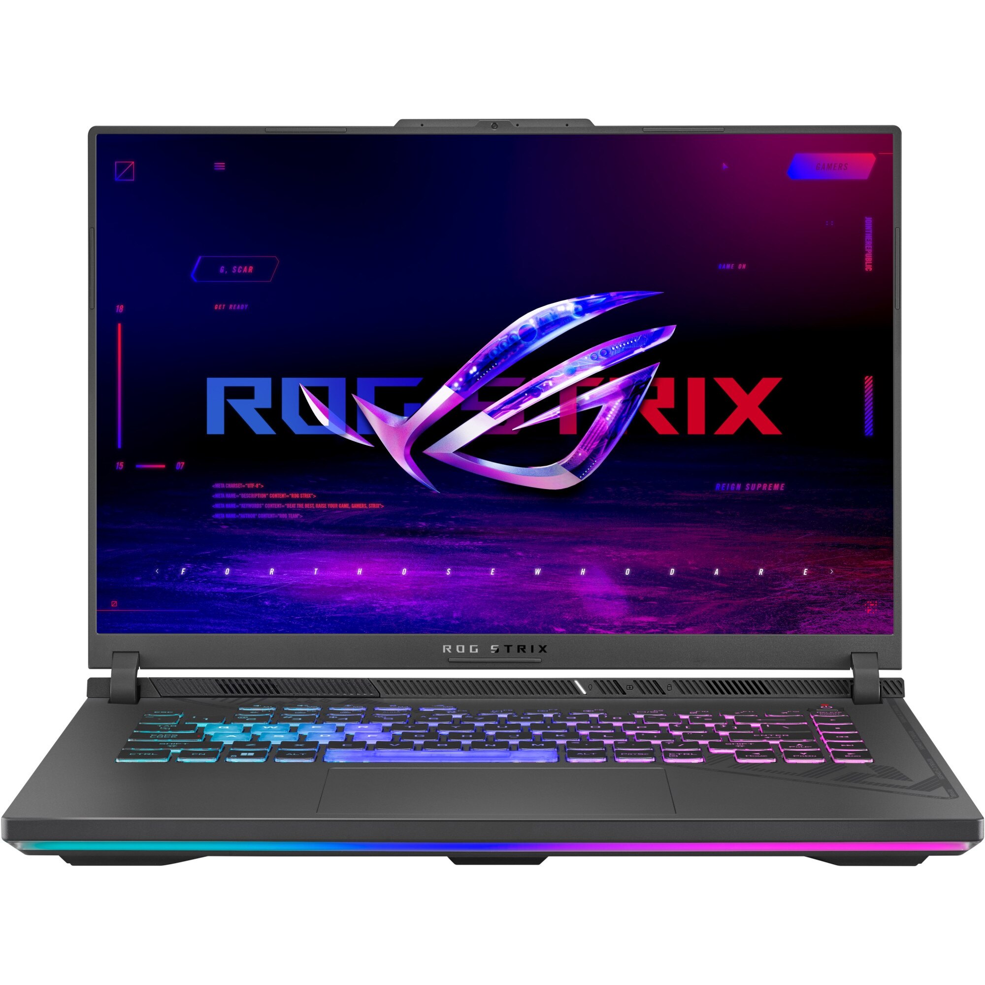 Лаптоп ASUS ROG Strix G16 G614JV-N4071 с Intel Core i7-13650HX (1.9/4 ...