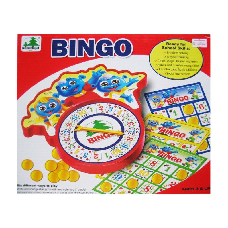 Joc Bingo pentru copii, Multicolor - eMAG.ro