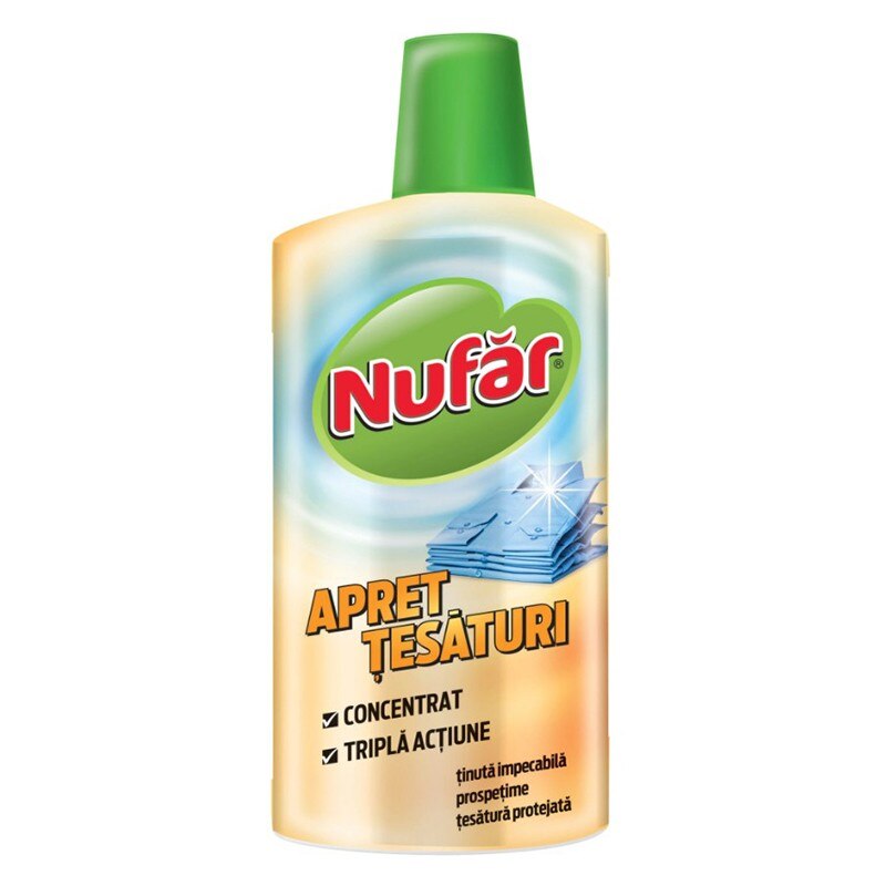 Set 3 x Apret Tesaturi Nufar, 500 ml - eMAG.ro