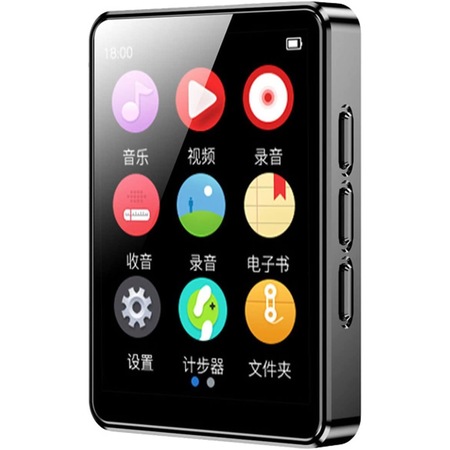 MP3 Player cu ecran tactil, functie Bluetooth, inregistrare radio, FM ...