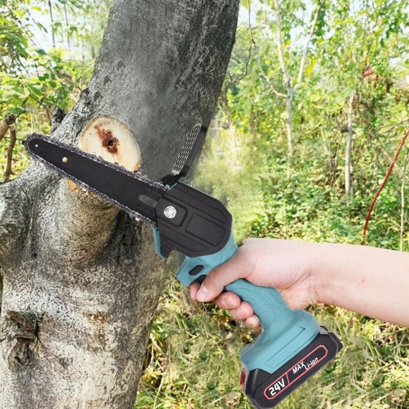 Drujba cu lama de 13 CM, 700W cu lant electric portabil/ fierastrau ...