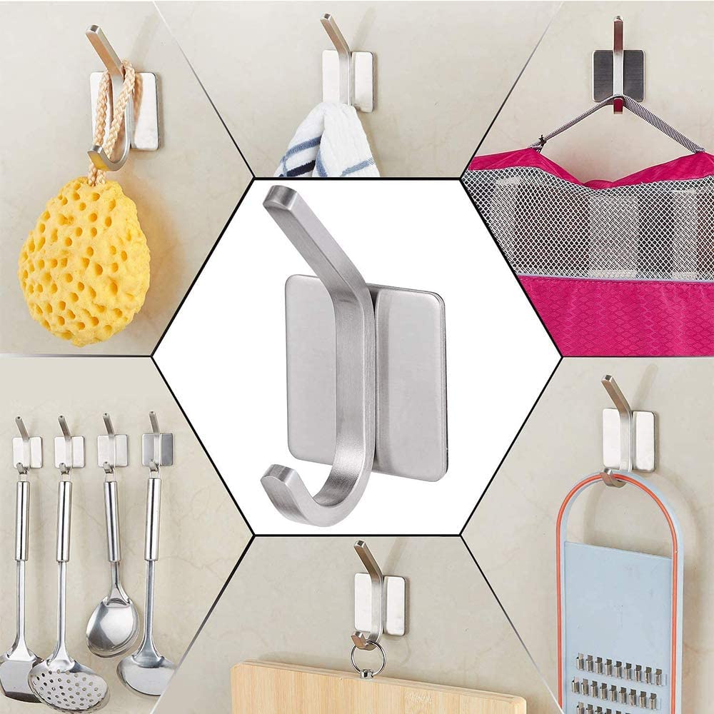 Cuier otel inoxidabil, ANILLOROCA, agatatoare prosop baie / bucatarie ...