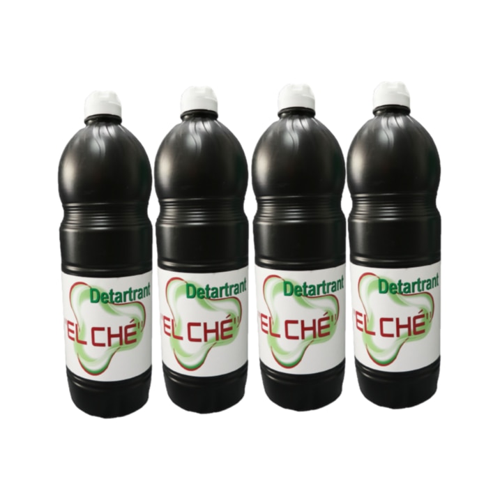 Pachet detartrant cu acid clorhidric 23%, 1l, 4 buc - eMAG.ro
