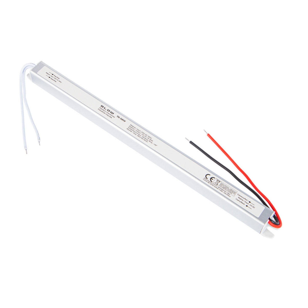 Alimentator slim LED-uri, 220V la 12V-3A, 36W, Blow, gri - eMAG.ro