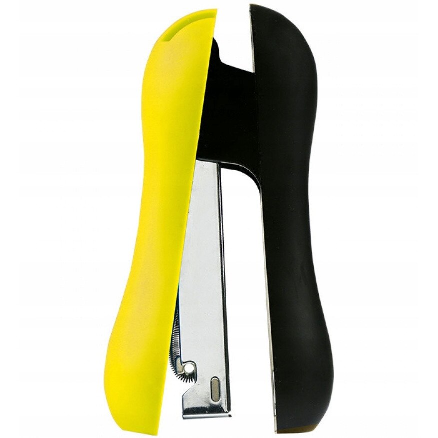 Capsator, Eagle, 24/6 si 26/6, Plastic, Negru/Galben - eMAG.ro