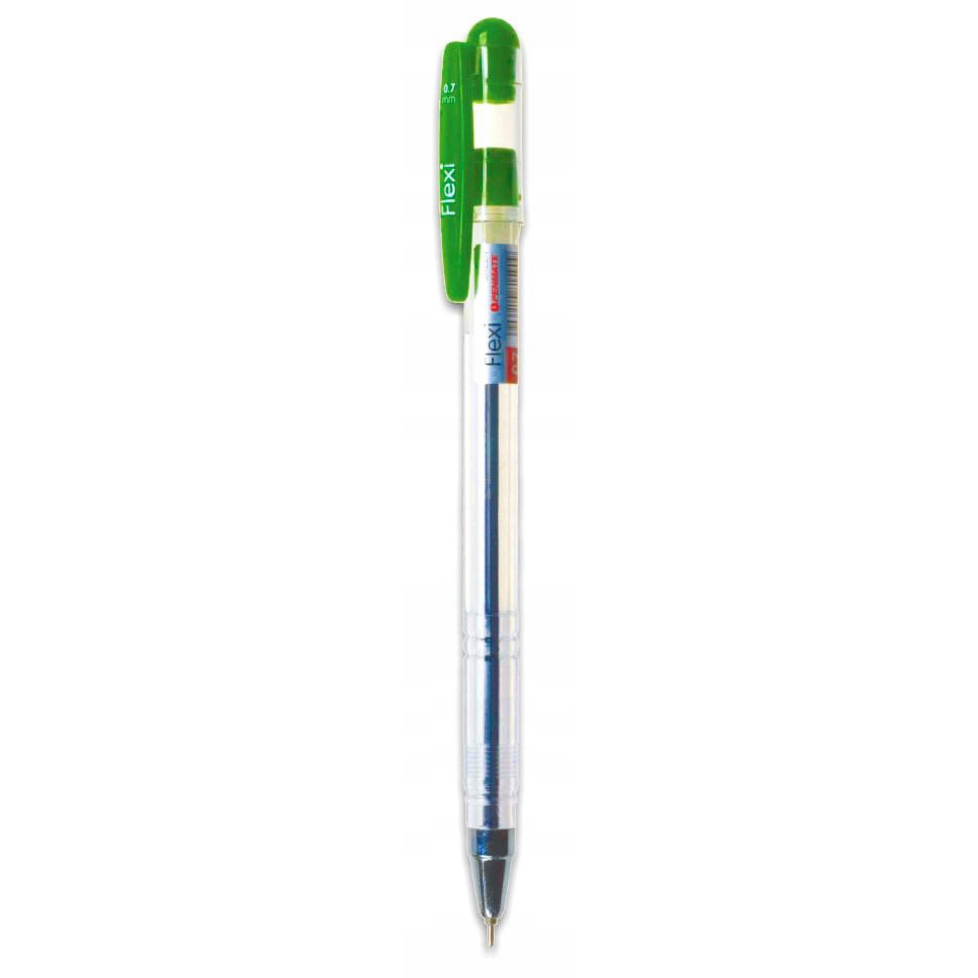 PEN CU CAPAC FLEXI PENMATE VERDE - eMAG.ro