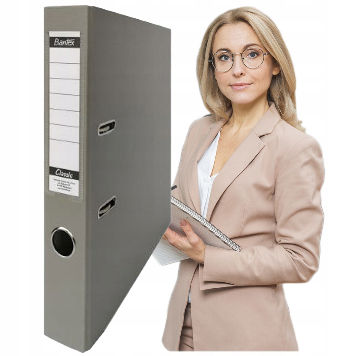 Mapa documente, Bantex, Gri - eMAG.ro